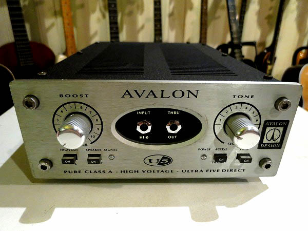 AVALON DESIGN U5 DIプリアンプ - Teenarama! Used Guitar and Pop'n'Roll Bar ...