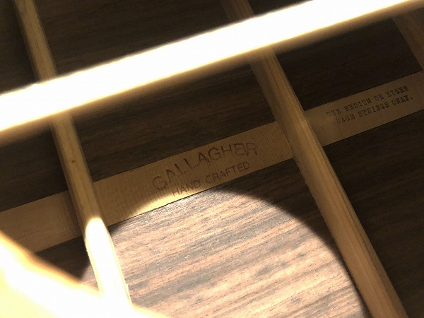 GALLAGHER GL15 オール単板仕様 GALLAGHER USA 正規ライセンス品 - Teenarama! Used Guitar ...