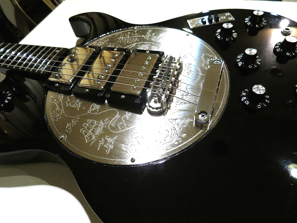 Greco Z-3000 Ron Wood Zemaitis Disc Front 1990年製 Greco 30th Anniversary ...