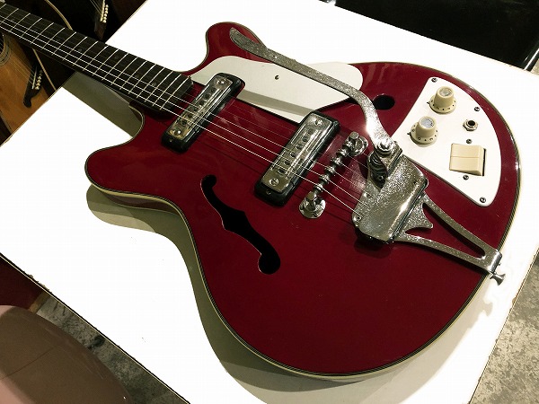 TEISCO 1960's EP-2L 国産ヴィンテージ・ビザール・フルアコ Vintage - Teenarama! Used Guitar ...